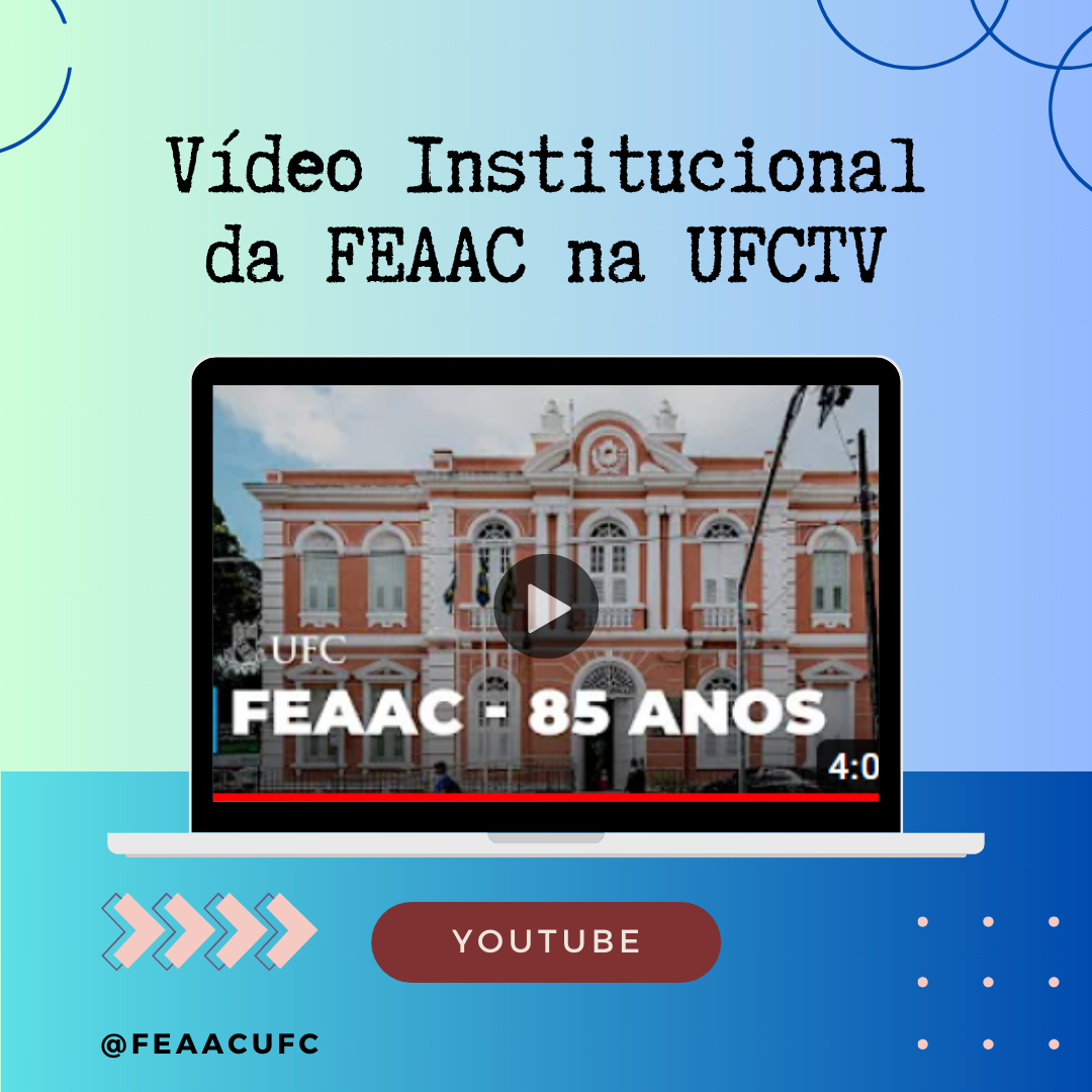 Vídeo Institucional FEAAC – 85 anos – Faculdade de Economia ...
